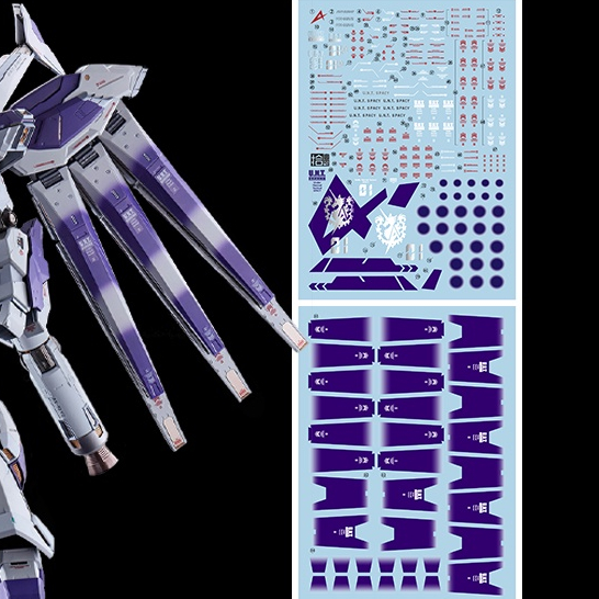 1010 MG HI-v RX-93-2 Hi Nu ka MB Type Water Slide Decal | Shopee Thailand