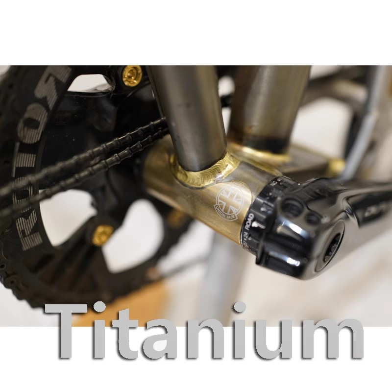 Unionjack Ti Titanium Alloy Bottom Bracket Protector Sticker สติ๊กเกอร์ ...