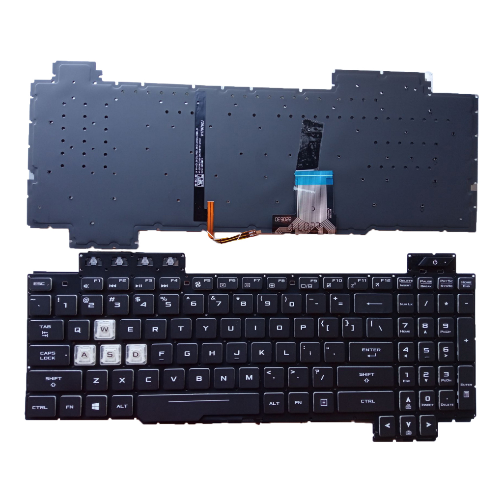 ใหม่สําหรับ Asus TUF Gaming FX504 FX504GD FX504GE FX504GM US คีย์บอร์ด ...
