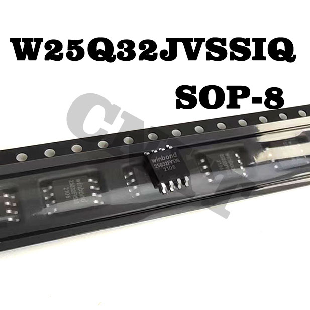 10 ชิ้น / ล็อต 25Q32JVSIQ W25Q32JVSSIQ W25Q32JVSIQ Smd SOP8 หน่วยความจำแฟลช W25Q32 | Shopee Thailand