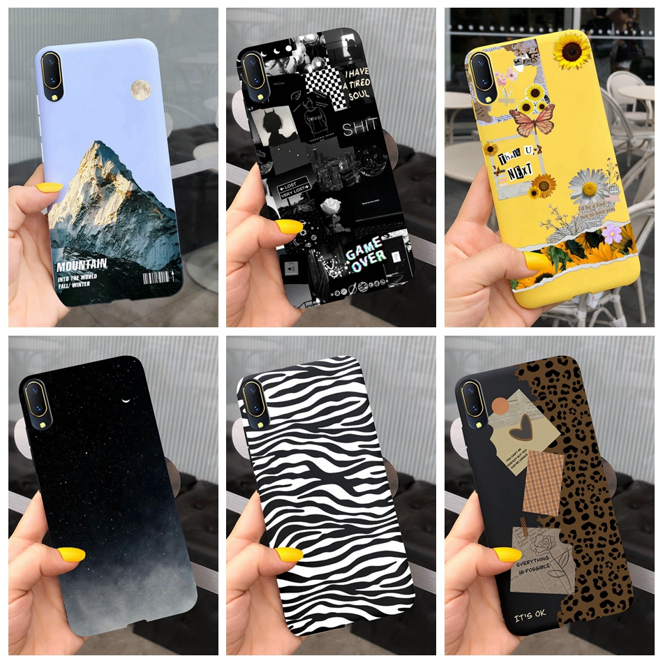 Vivo V11 Pro 1804 1814 / V11i V11 (อินเดีย) 1806 รูปแบบที่มีสไตล์ เจล ...