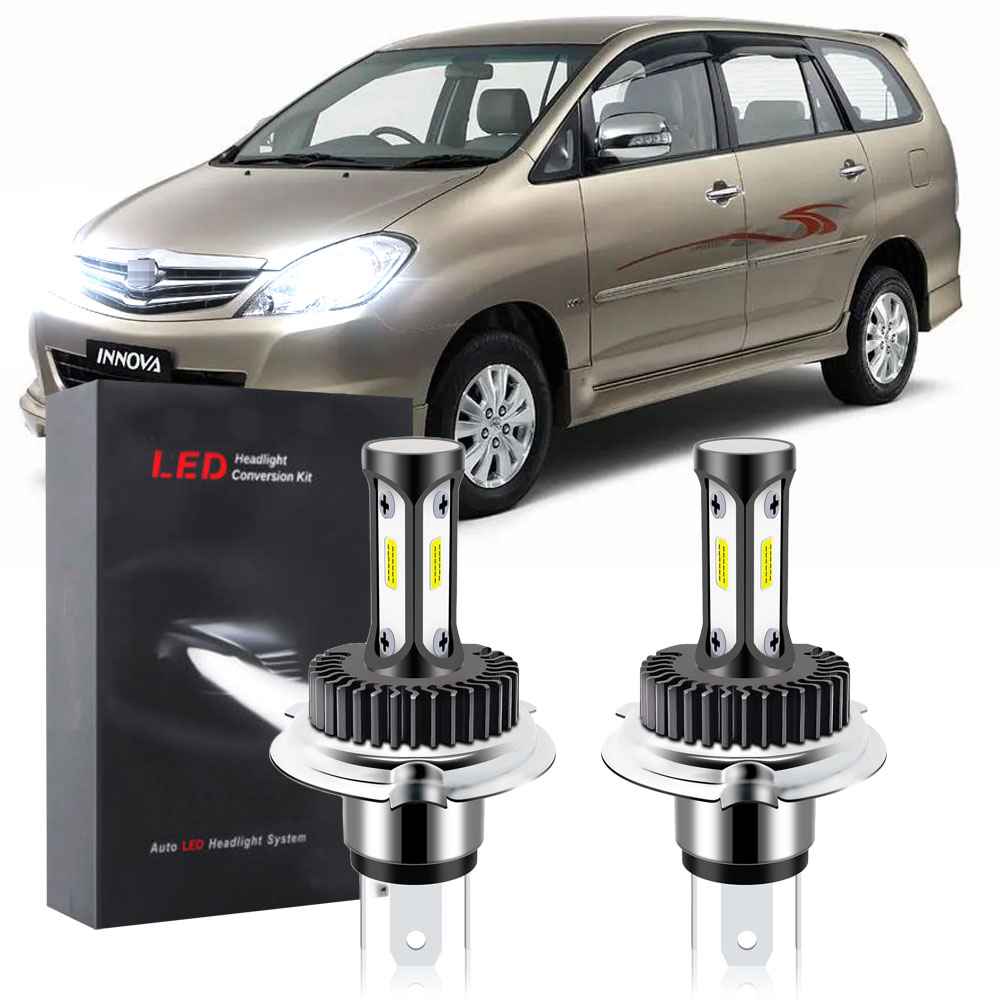สําหรับ Toyota Innova 2009 2010 2011 ไฟหน้ารถหลอดไฟ - T12 6000K LED ...