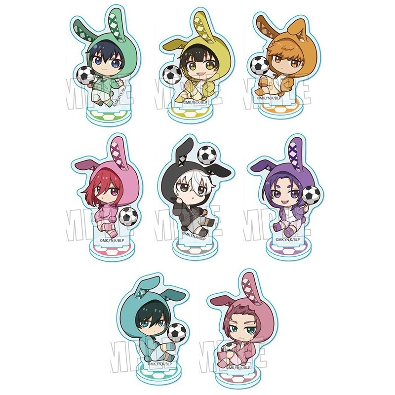 BLUELOCK Sidewalk Stand Blue Prison Rabbit Ear อะคริลิคเครื่องประดับ ...