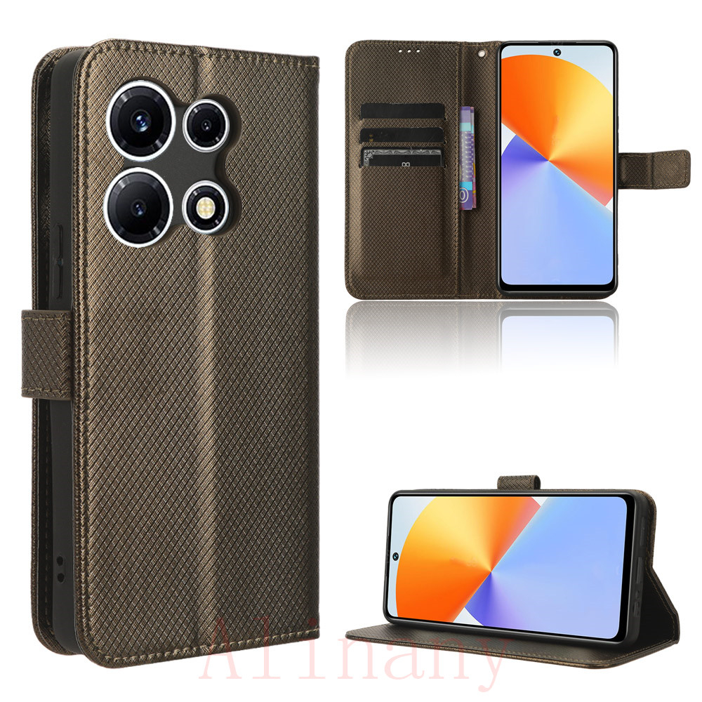 infinix Note 30 VIP เคส PU Leather Case เคสโทรศัพท์ Stand Wallet ...