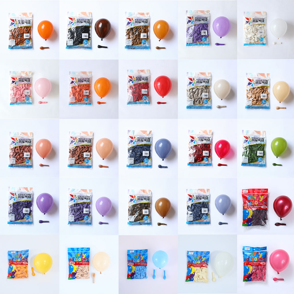 [feng Che] ลูกโป่งกาแฟ มัทฉะ แอปริคอท ชายหาด ควัน สีขาว เทา ฟ้า หนา 5 ...