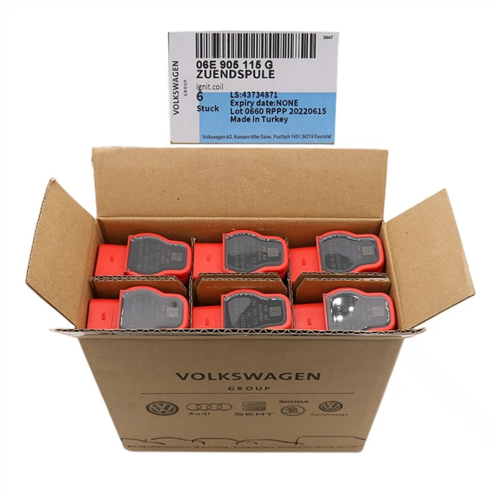 (ของแท้ 100%) LANCHE IGNITION COIL EA888 gen 2 2.0 Volkswagen PASSAT JETTA SCIROCCO TIGUAN ...