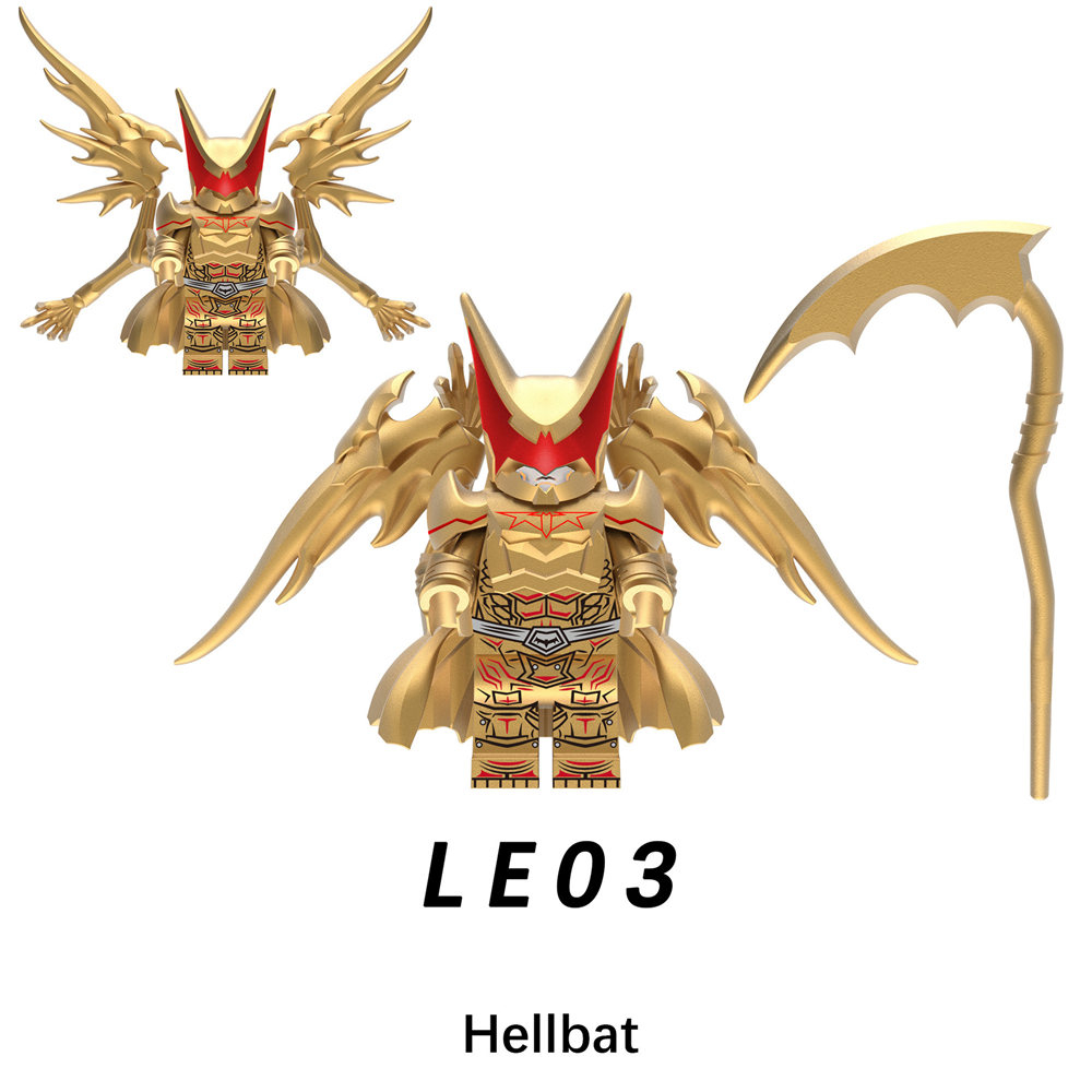 ใหม่ บล็อกตัวต่อ รูปค้างคาว สีทอง LE01-03 | Shopee Thailand