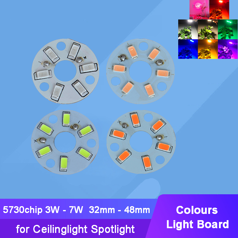 ชิปหลอดไฟ Led 5730 SMD ทรงกลม สีฟ้า สีเขียว สีแดง สีชมพู สีเหลือง จํานวน 2 ชิ้น | Shopee Thailand