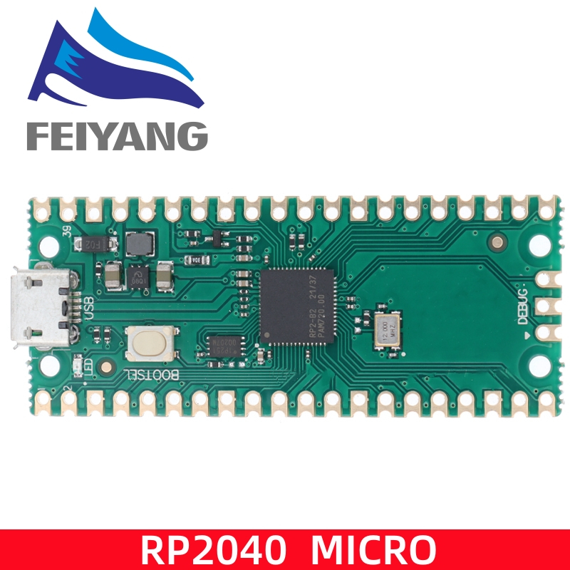 Raspberry Pi Pico lite บอร์ด 4MB / 16MB RP2040 TYPE-C / MICRO Dual-Core 264KB ARM ไมโคร ...