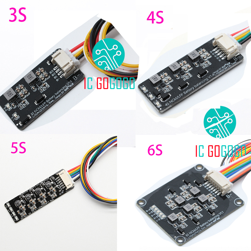 1.2a Balance Li-ion Lipo Lifepo4 แบตเตอรี่ลิเธียม Active Equalizer Balancer Energy Transfer BMS ...