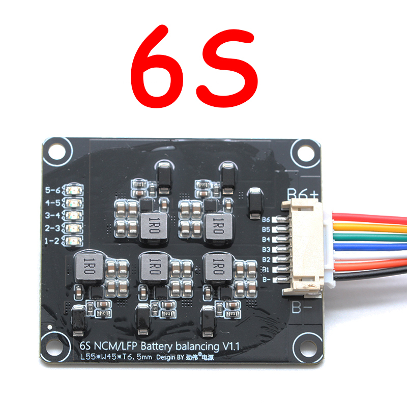 1.2a Balance Li-ion Lipo Lifepo4 แบตเตอรี่ลิเธียม Active Equalizer Balancer Energy Transfer BMS ...