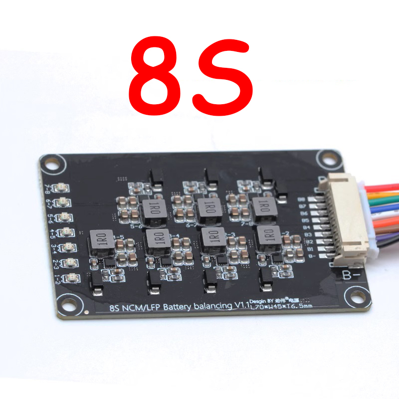 1.2a Balance Li-ion Lipo Lifepo4 แบตเตอรี่ลิเธียม Active Equalizer Balancer Energy Transfer BMS ...