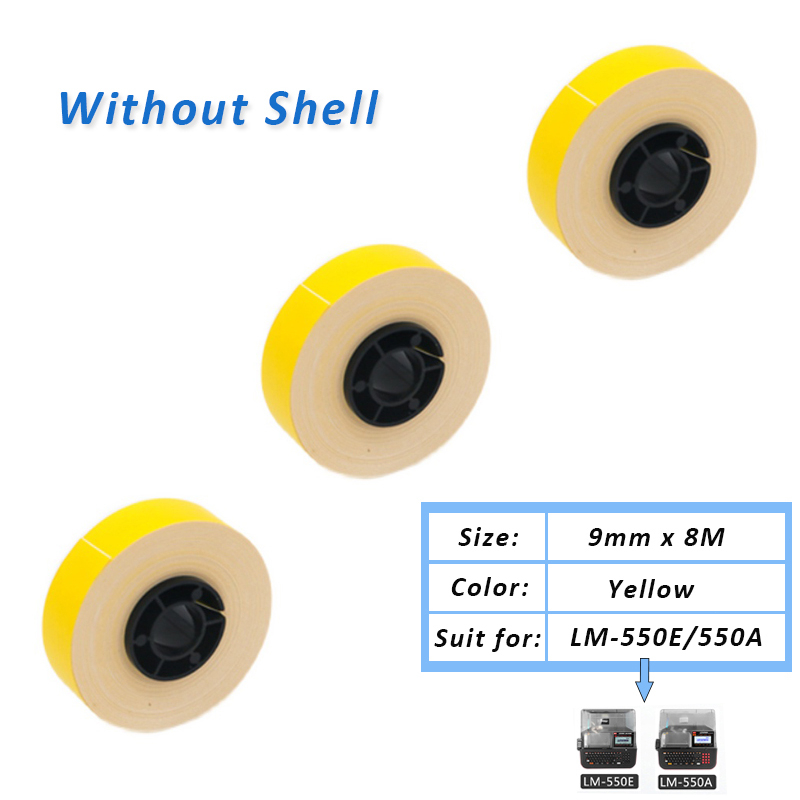 สติกเกอร์เทปฉลาก 3 ชิ้น สําหรับเครื่องพิมพ์ MAX Electronic letatwin PT ...