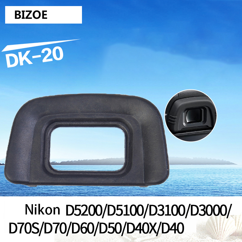 Dk-20 กล้อง Eyecup ช่องมองภาพยางสําหรับ Nikon D3000/D3100/D5100/D5200/D40X/D50/D60/D70/D70/D70S ...