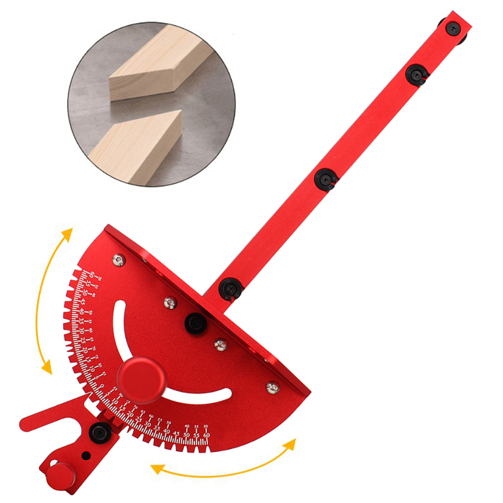 Miter Gauge&400MM Fence With Track Stop Sawing Assembly Angle Ruler for ...