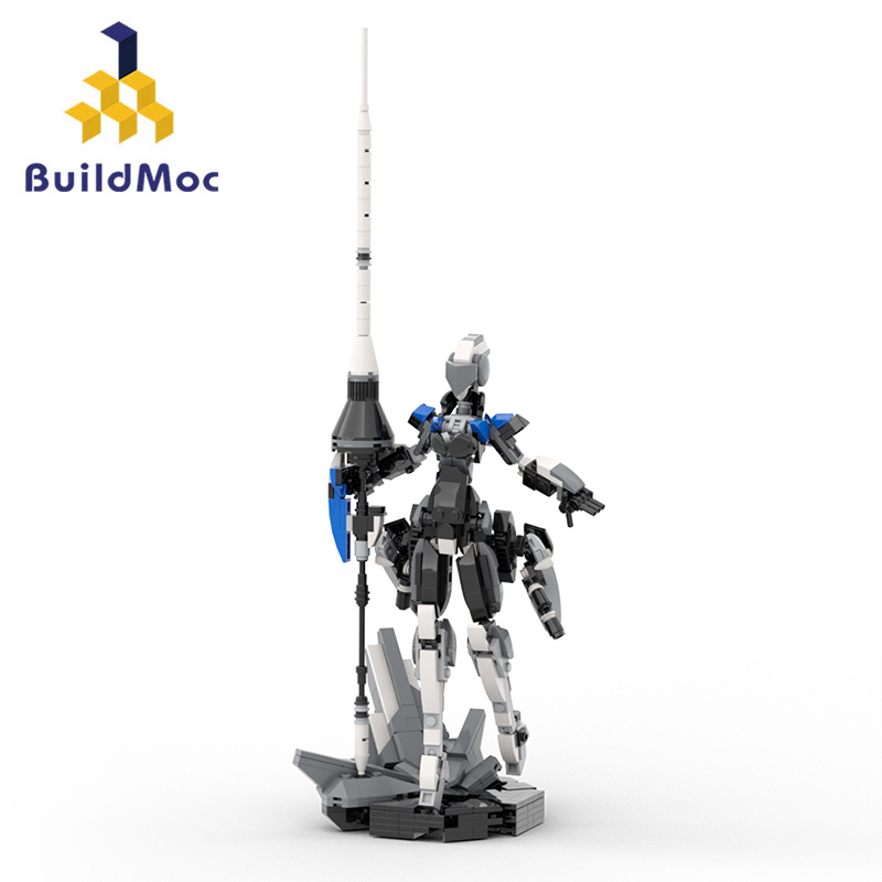 Buildmoc บล็อกตัวต่อหุ่นยนต์ Valkyrie sci-fi สําหรับผู้ใหญ่ 622 ชิ้น ...