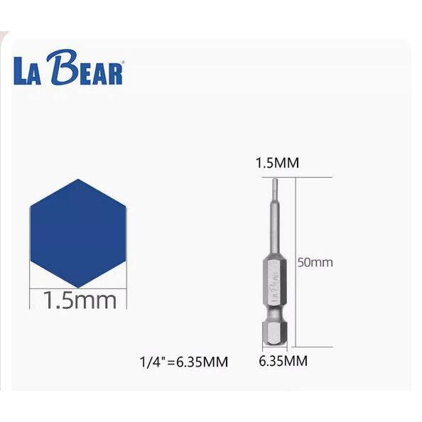 Labear ดอกสว่านไฟฟ้านิวเมติก หกเหลี่ยม 6.35 มม. | Shopee Thailand