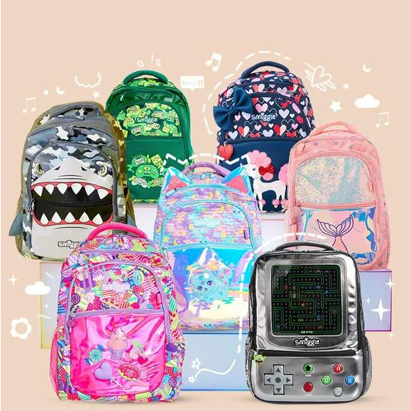 Smiggle backpack Marvel Classic backpack Minecraft Marvel Spider-Man ...