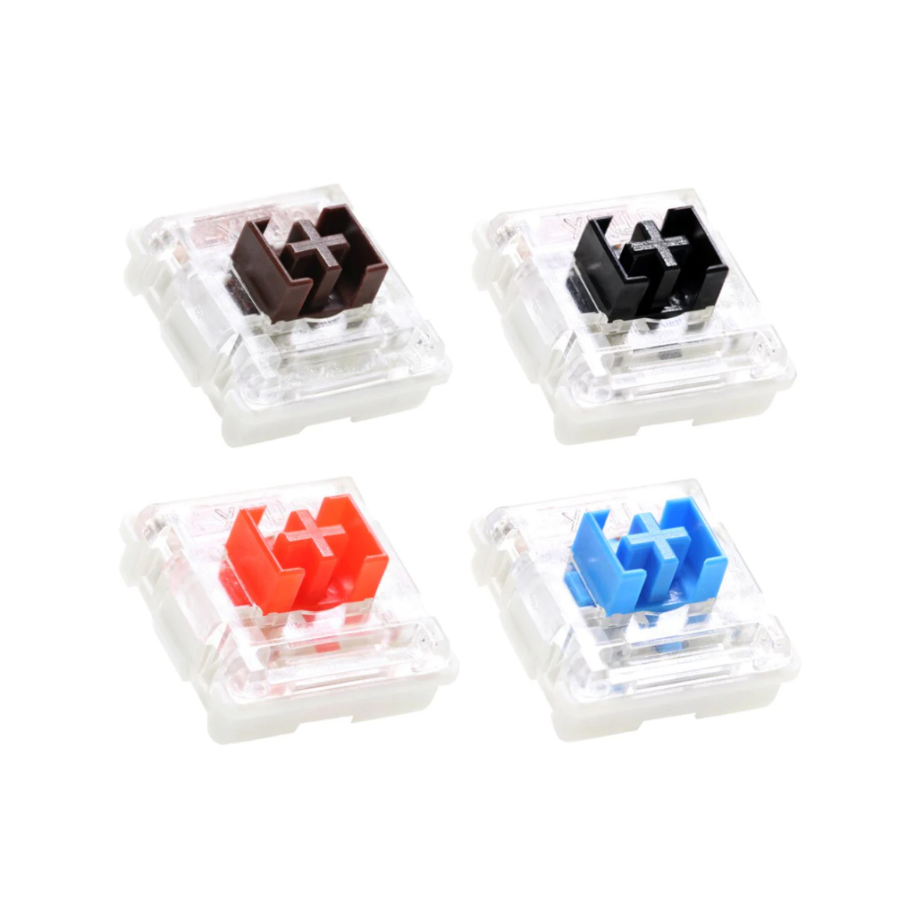 OUTEMU OTM LOW PROFILE SWITCH BLACK RED BLUE BROWN 3 PINS สําหรับ ULTRA ...