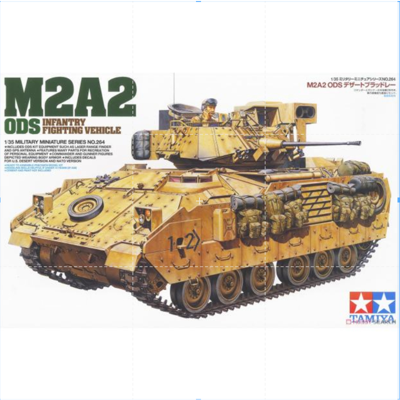 Tamiya 35264 ชุดโมเดลทหาร 1/35 U.S M2A2 ODS IFV Infantry Fighting ...