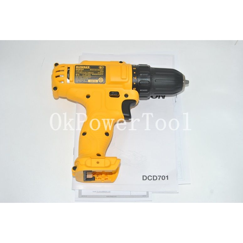 Dewalt DEWALT 10.8V สว่านไฟฟ้า แบบชาร์จไฟได้ ไขควงไฟฟ้า DCD701 | Shopee ...