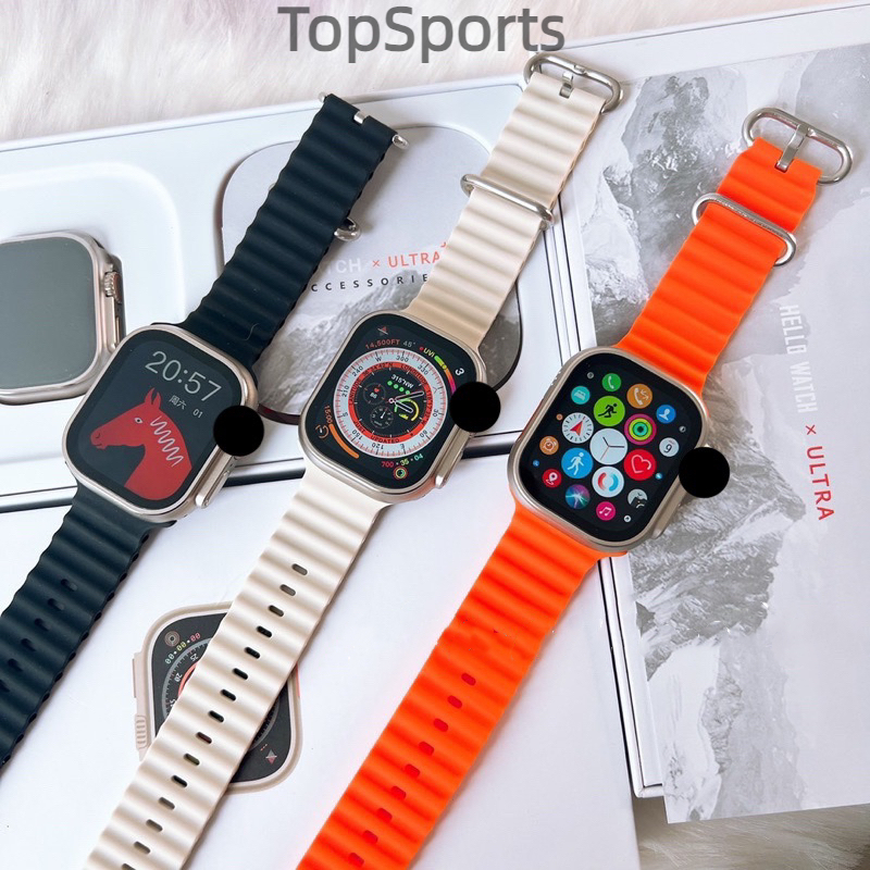 Hello Watch V2 X Ultra H11 Ultra นาฬิกาข้อมือสมาร์ทวอทช์ กันน้ํา วัด ...