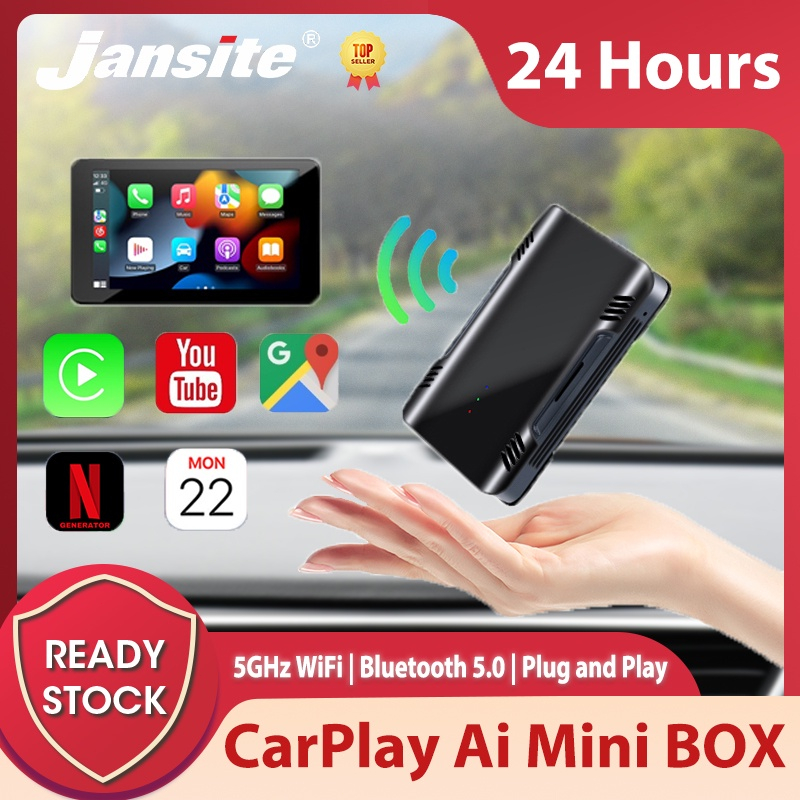 Jansite Carlin Kit อะแดปเตอร์รถยนต์ บลูทูธ ไร้สาย ควบคุมด้วย USB รองรับ ...
