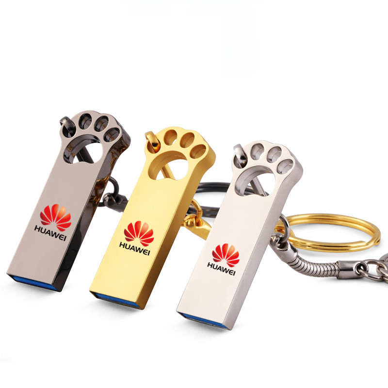 Huawei Cat Claw 2TB ความเร็วสูง 3.0 เสถียรไดรฟ์ USB โลหะน่ารักแฟลชไดรฟ์ ...
