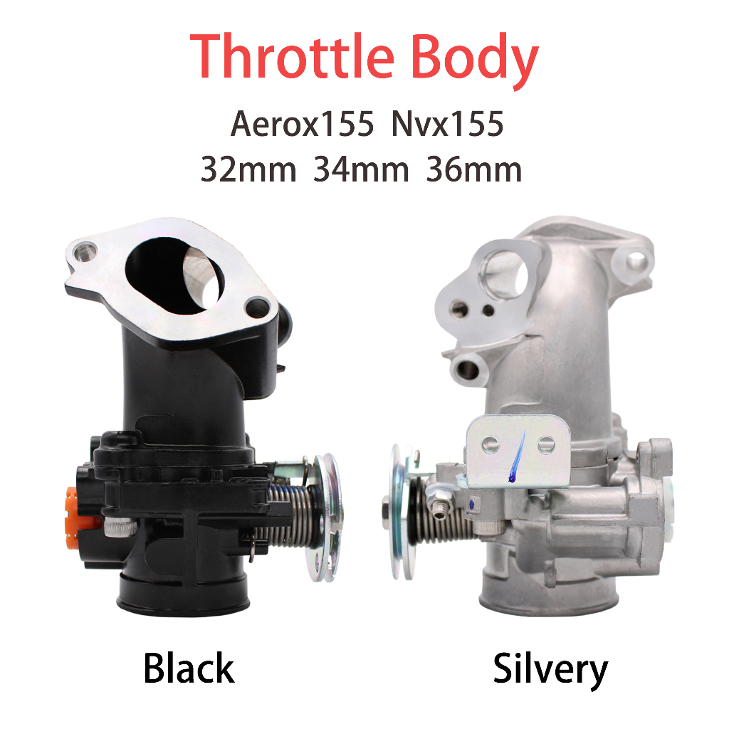 เรือนลิ้นเร่งเเต่ง NMAX NEW , NVX AEROX 155 ปาก 32 มม 34 มม 36 มม ...