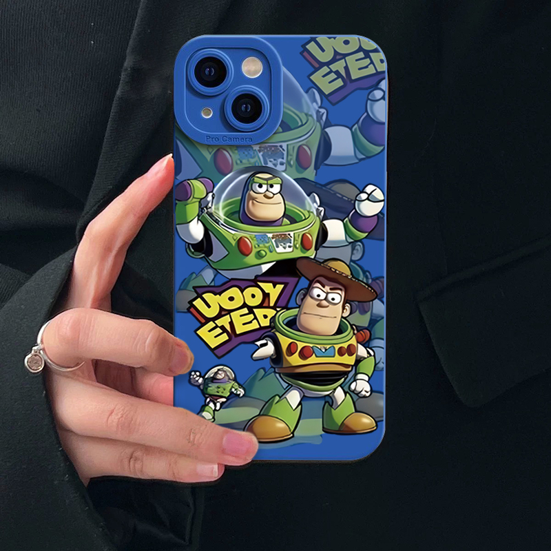 เคสโทรศัพท์มือถือ ซิลิโคน กันกระแทก ลาย Buzz Lightyear สําหรับ IPhone ...