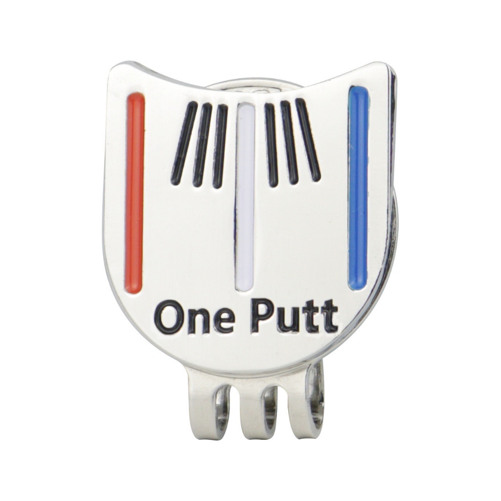 One Putt สำหรับกดตำแหน่งลูกกอล์ฟ พร้อมคลิปกาวแม่เหล็ก ชุดอุปกรณ์ช่วย ...