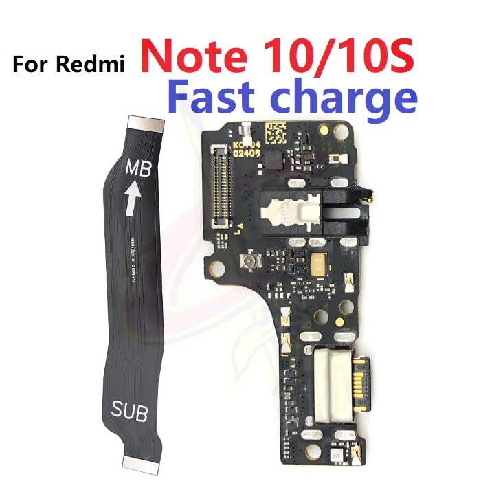 แพรตูดชาร์จ ตูดชาร์จ (Charging board) สําหรับ Redmi Note 10 10S แพรต่อ ...