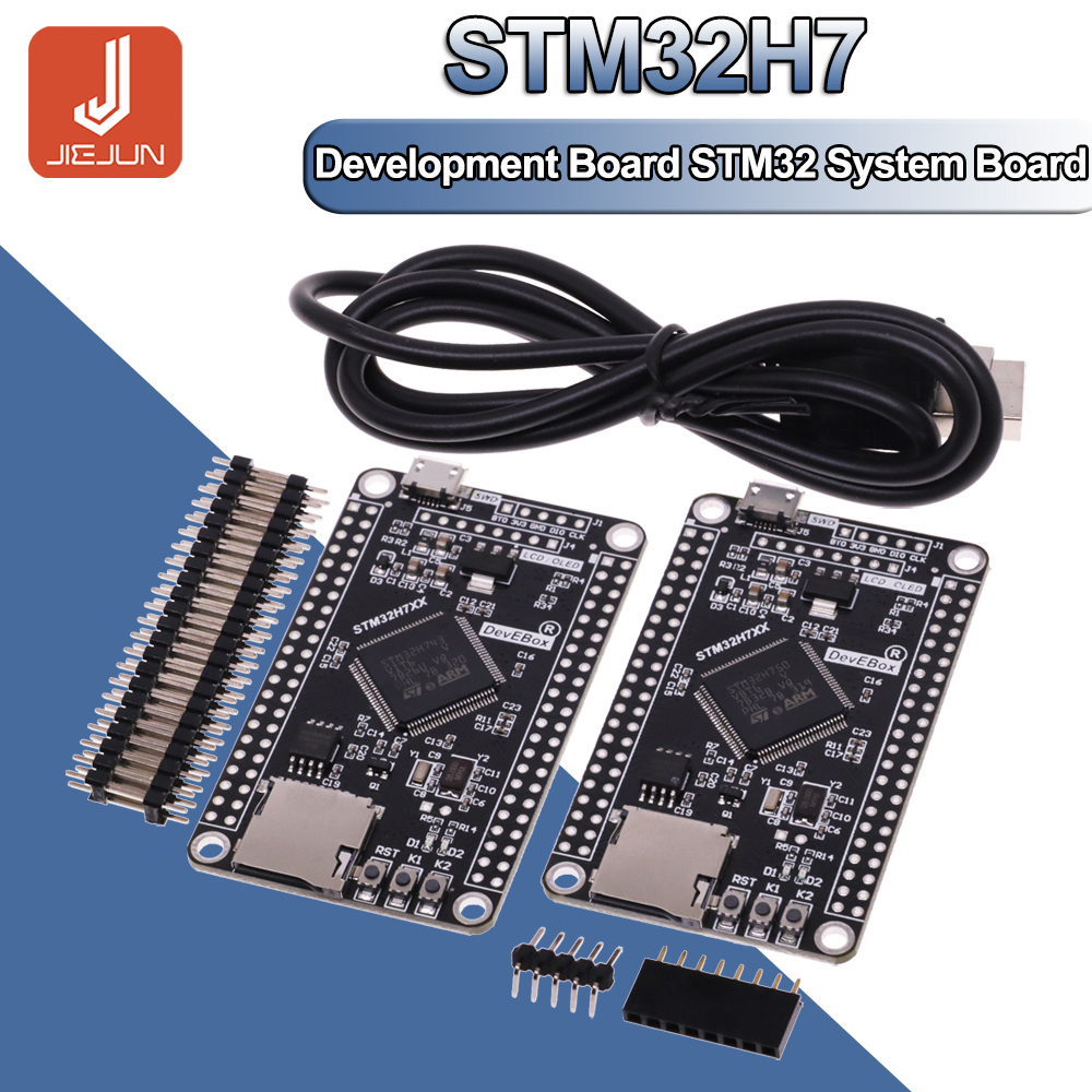 บอร์ดไมโครคอนโทรเลอร์ STM32H750VBT6 STM32H743VIT6 STM32H7 STM32 M7 Core Board TFT พร้อมสายเคเบิล ...