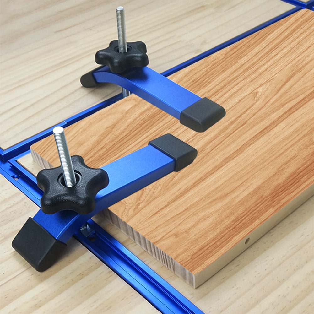 Woodworking Quick Acting Hold Down Clamp Aluminum Alloy Quick Acting ...
