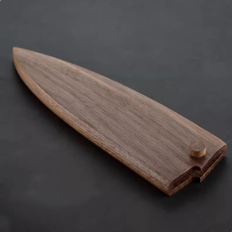ญี่ปุ่น Chef Sheath Deba Blade Guard ไม้ Saya Sushi Cover Storage ...