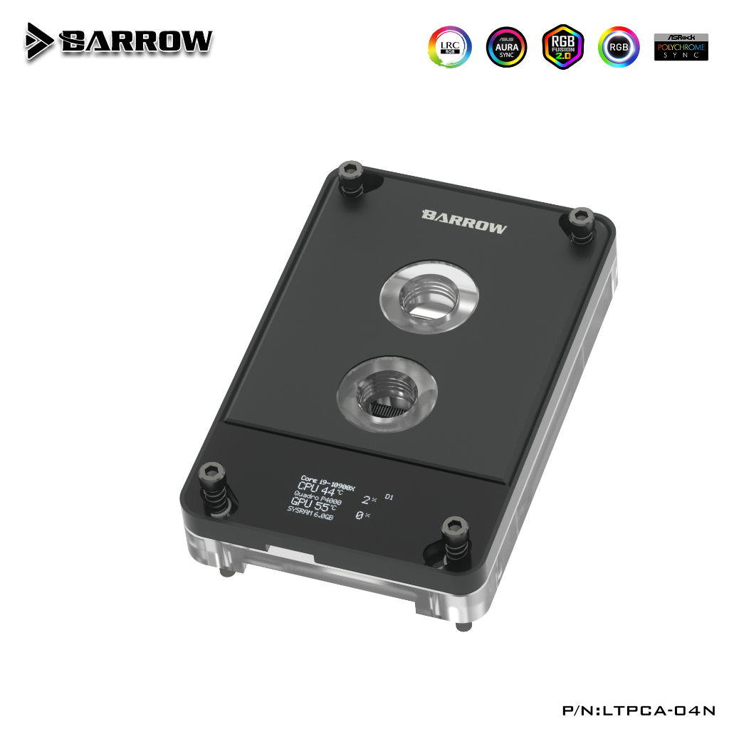 Barrow บล็อกน้ํา CPU ดิจิทัล สําหรับ AM5 AM4 AM3 INTEL LGA 115X 1200 ...