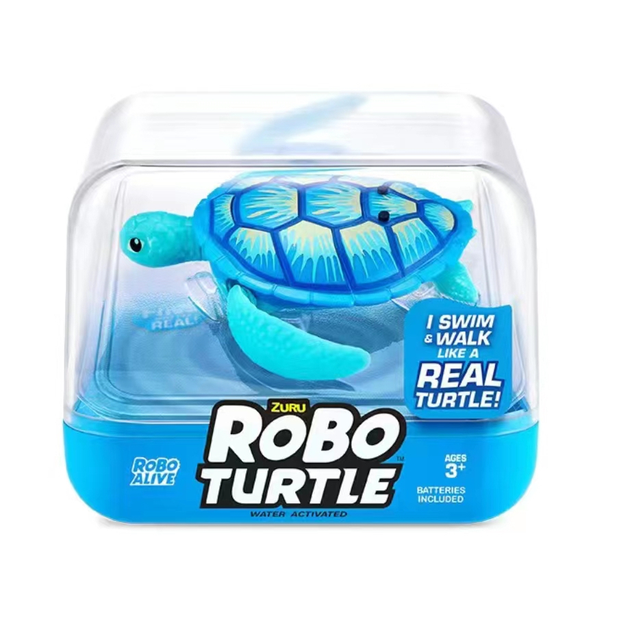 Zuru robo alive robo Turtle หุ่นยนต์ว่ายน้ํา หุ่นยนต์ปลาเปลี่ยนสี หุ่น ...