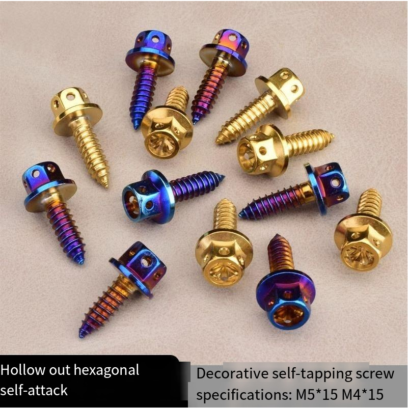 น็อตเกลียวปล่อย 5*15 "ราคาต่อตัว" เกลียวปล่อยFino Mio Yamaha น็อตM5*15 น็อตชุดสี เบอร์ 8 ยาว ...