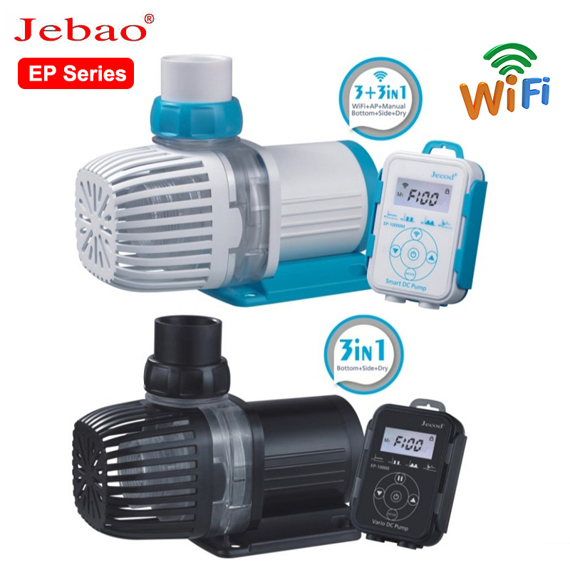 2023 Jebao Jecod Aquarium EP Submersible Pump จอแสดงผล LCD WIFI Fish Tank Inverter Silent Top ...
