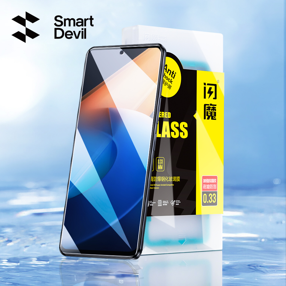 SmartDevil กระจกนิรภัย 2.5D HD กันตก กันกระแทก สําหรับ Vivo iQOOZ5 iQOO Z3 iQOOZ6 Z7 Z5 Z8 Z8X ...