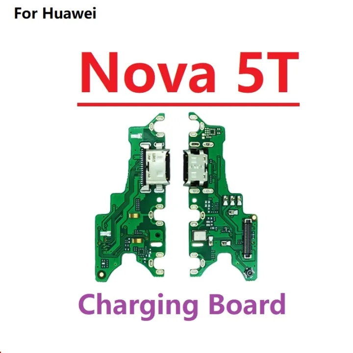 บอร์ดหลักตัวเชื่อมต่อเมนบอร์ด Flex สําหรับ Huawei Nova 5T USB ชาร์จ ...
