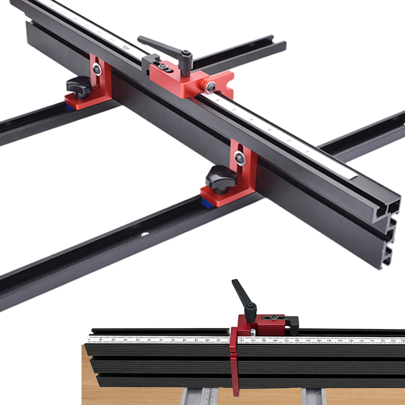 30/45/75 Model T-track Stop T-Slot Limiter Miter Track T-track Backer ...