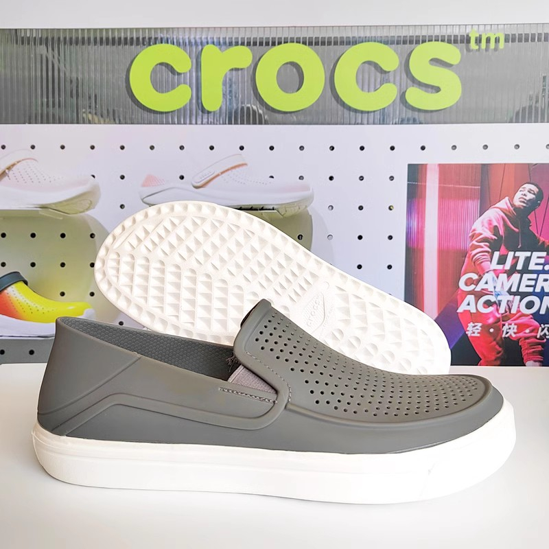 รองเท้าแตะลําลอง Crocs CitiLane Roka Tropical แบบดั้งเดิม สไตล์สปอร์ต ...