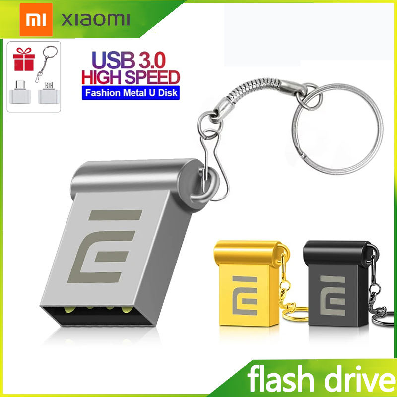 Xiaomi แบบพกพา Mini Flash Memory Driver 1TB 2TB 128GB 256GB 512GB USB3 ...