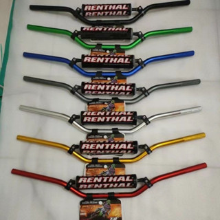 Renthal แฮนด์บาร์ ของแท้ 22.2 มม. (ผลิตในสหราชอาณาจักร) 7/8 นิ้ว 971 ...