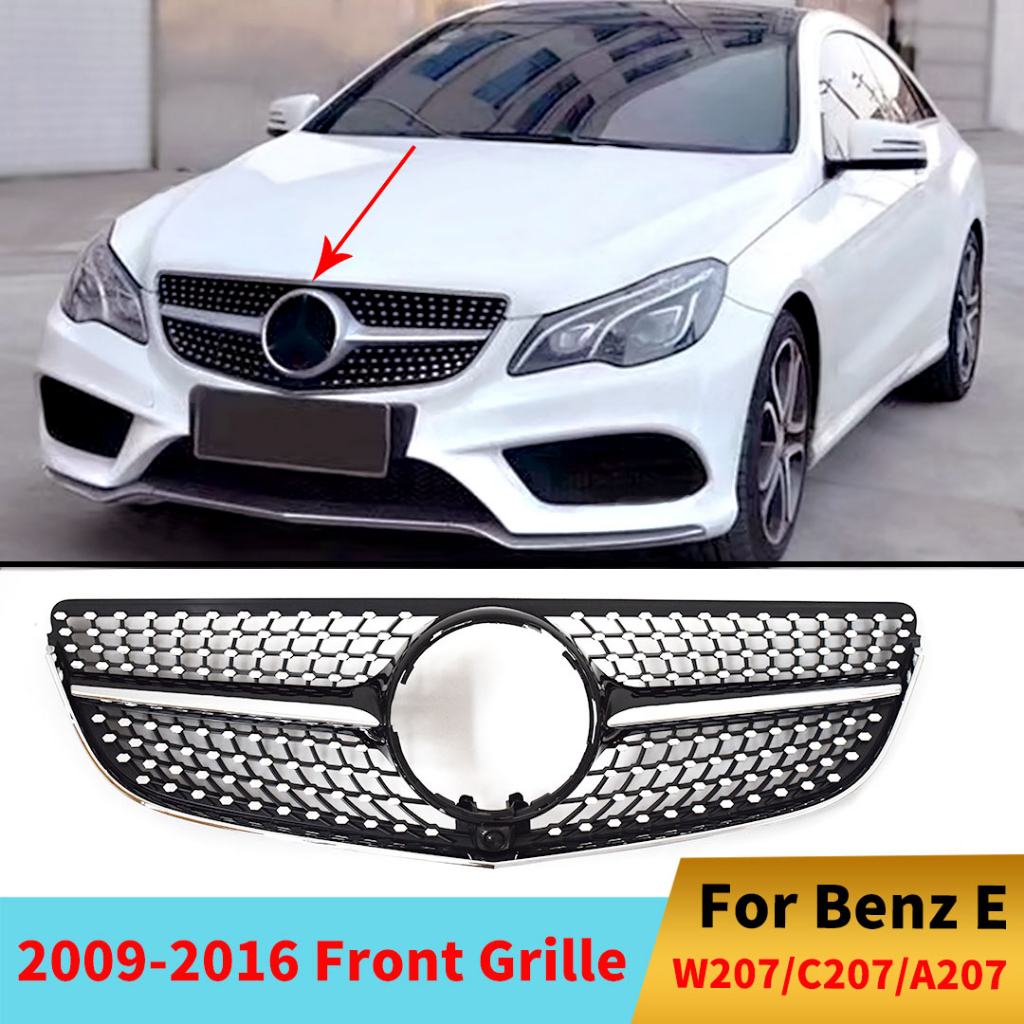 กระจังหน้ากันชนหน้า สําหรับ Mercedes Benz E Coupe C207 A207 W207 2009-2016 E200 E260 E300 E350 ...
