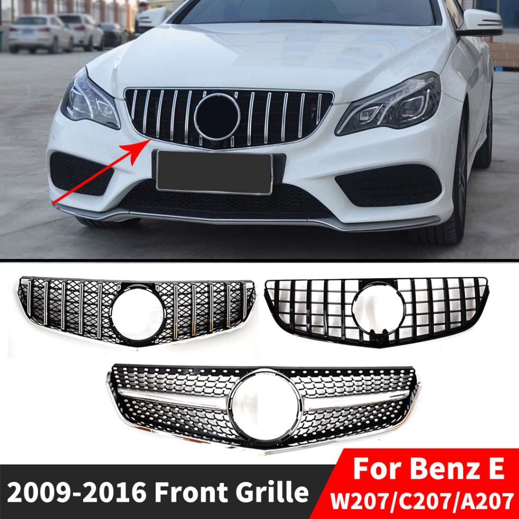 กระจังหน้ารถยนต์ สําหรับ Mercedes Benz E Coupe W207 A207 C207 2009-2016 E200 E260 E300 E350 E500 ...