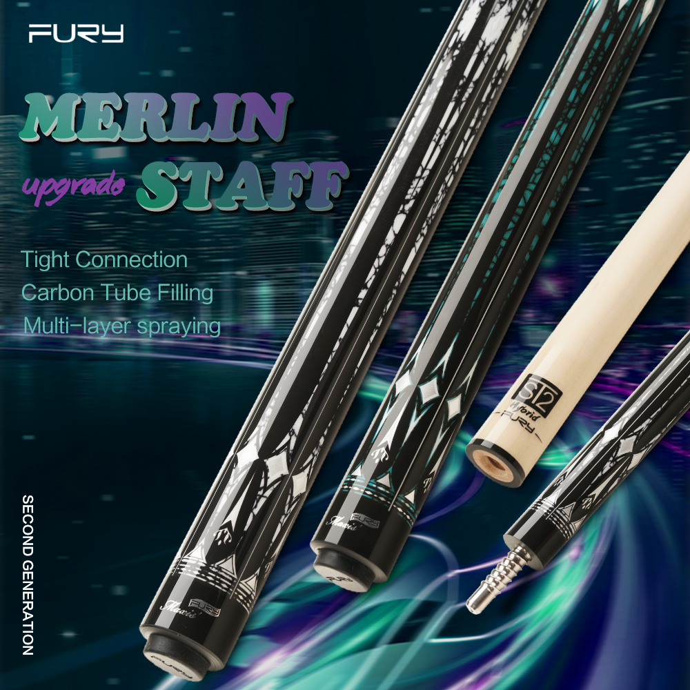 Fury LC Series Pool Cue Stick Kit บิลเลียด Canadian Maple Shaft 13 มม. ...