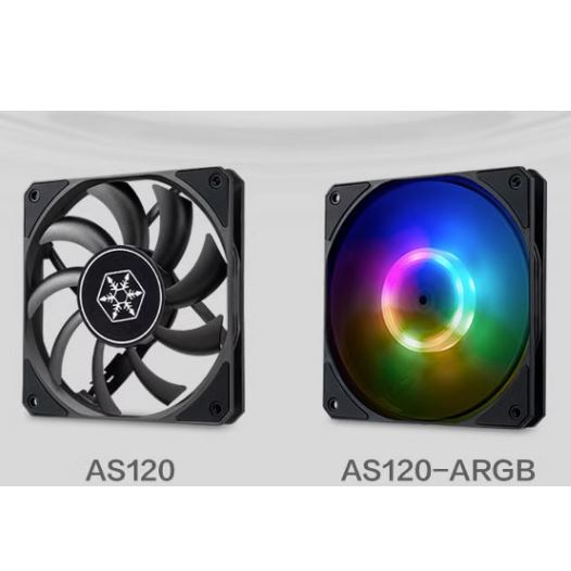 Silverstone AS120 AS140 พัดลมระบายความร้อน PWM ARGB 120 มม. 140 มม. ...