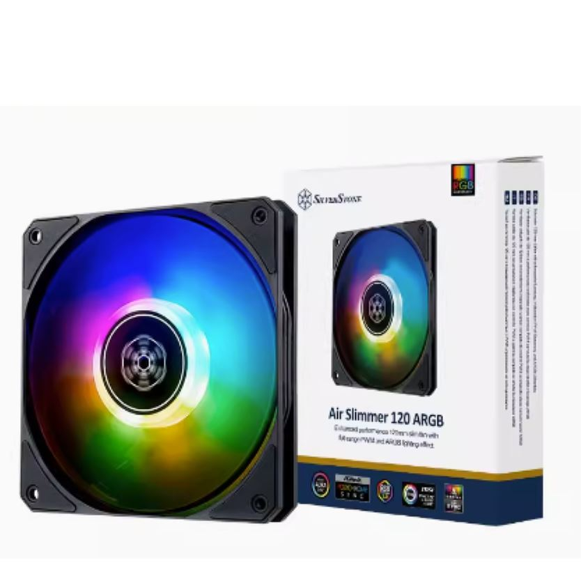 Silverstone AS120 AS140 พัดลมระบายความร้อน PWM ARGB 120 มม. 140 มม. ...
